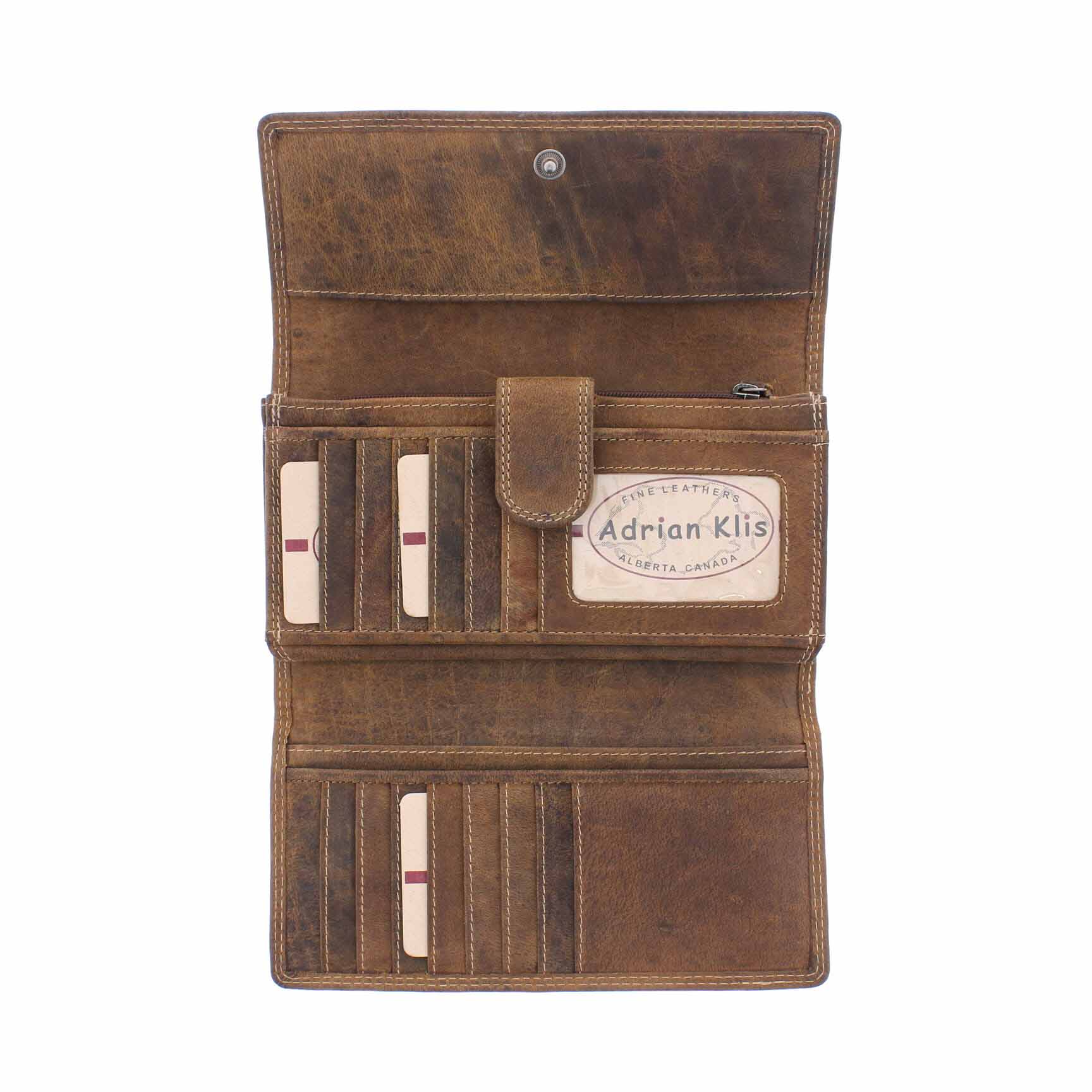 Adrian Klis Leather Wallet - Kunitz Shoes