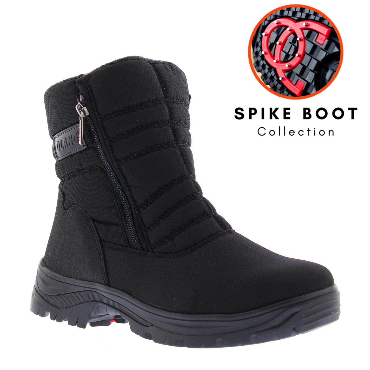 Olang Me Tatra Double Zip Spike Boot - Kunitz Shoes
