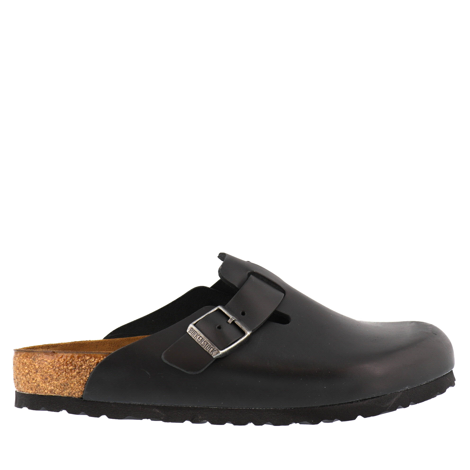 Birkenstock Boston Oiled Leather Black - Kunitz Shoes