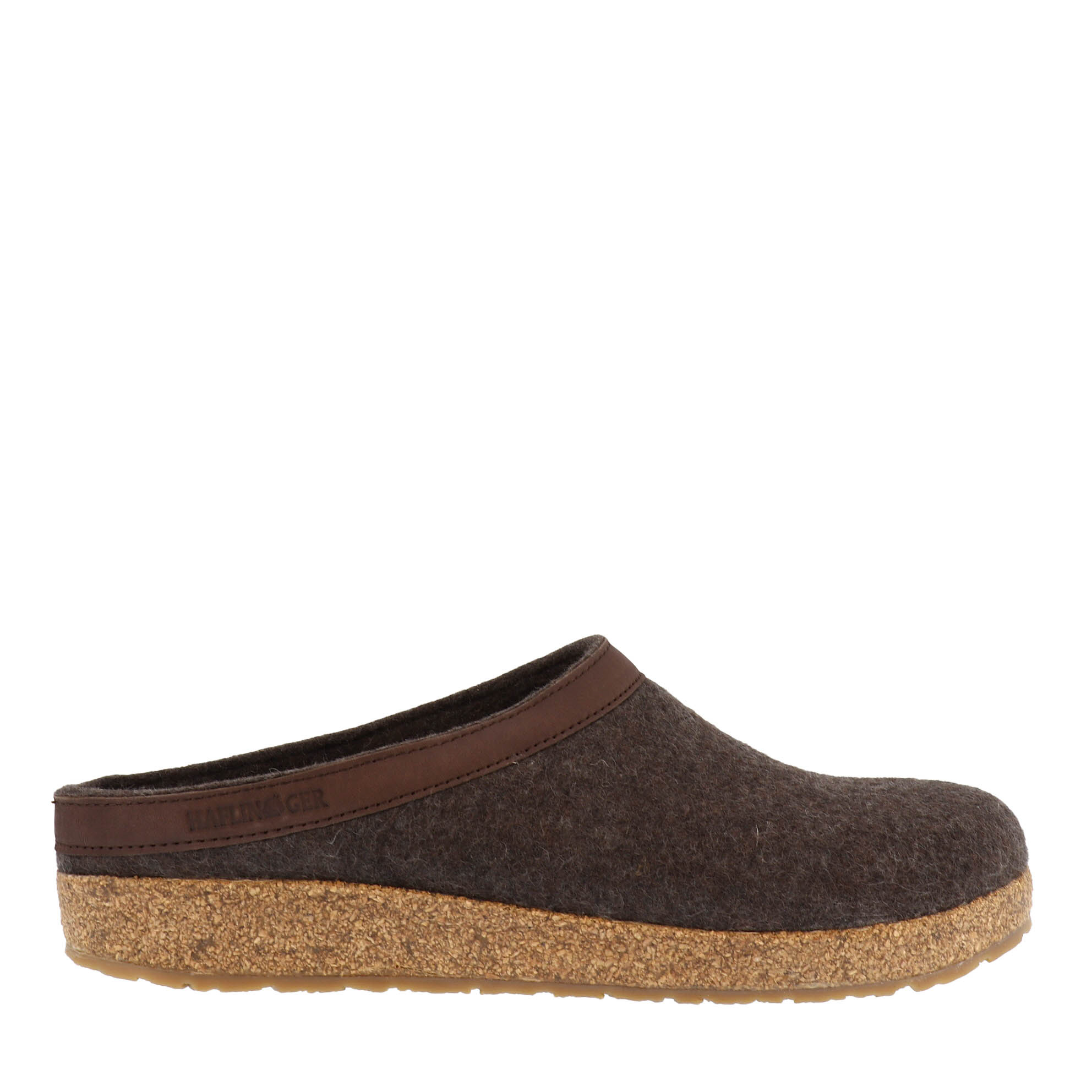 Haflinger Grizzly Gzl Felt Clog Slipper - Kunitz Shoes
