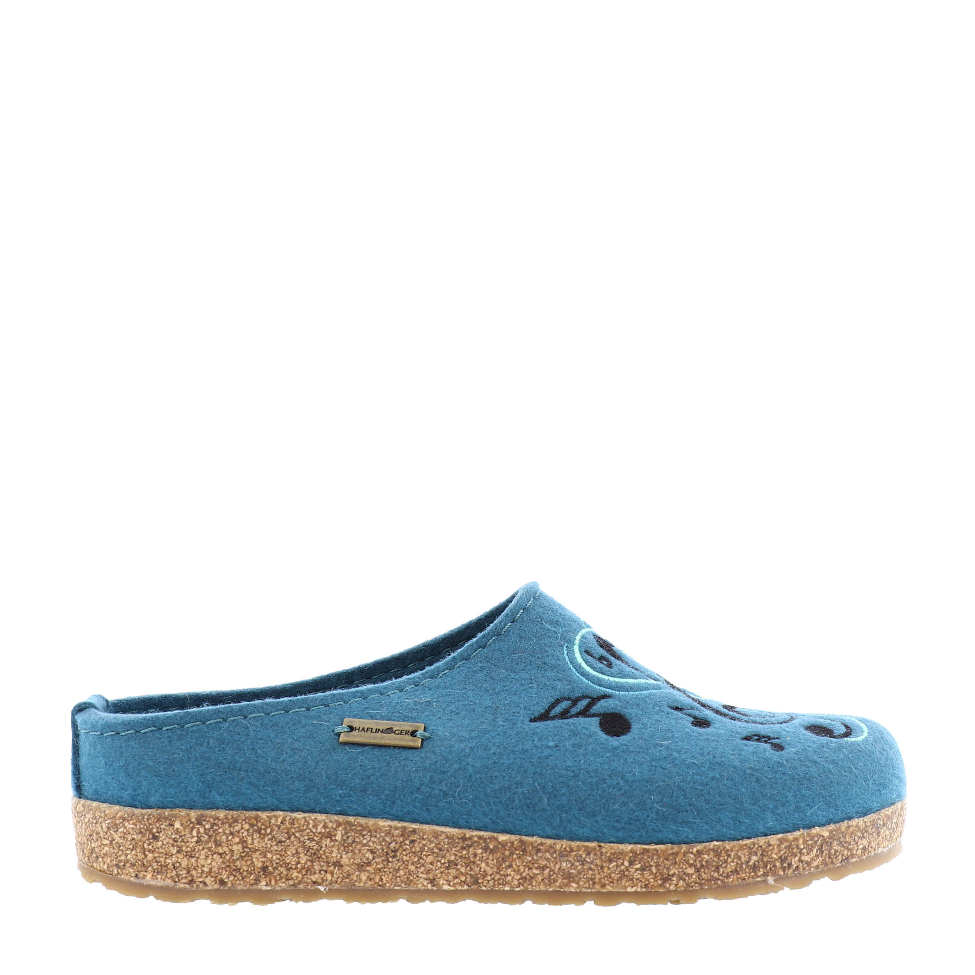Haflinger Melodie Cork Footbed Slipper - Kunitz Shoes