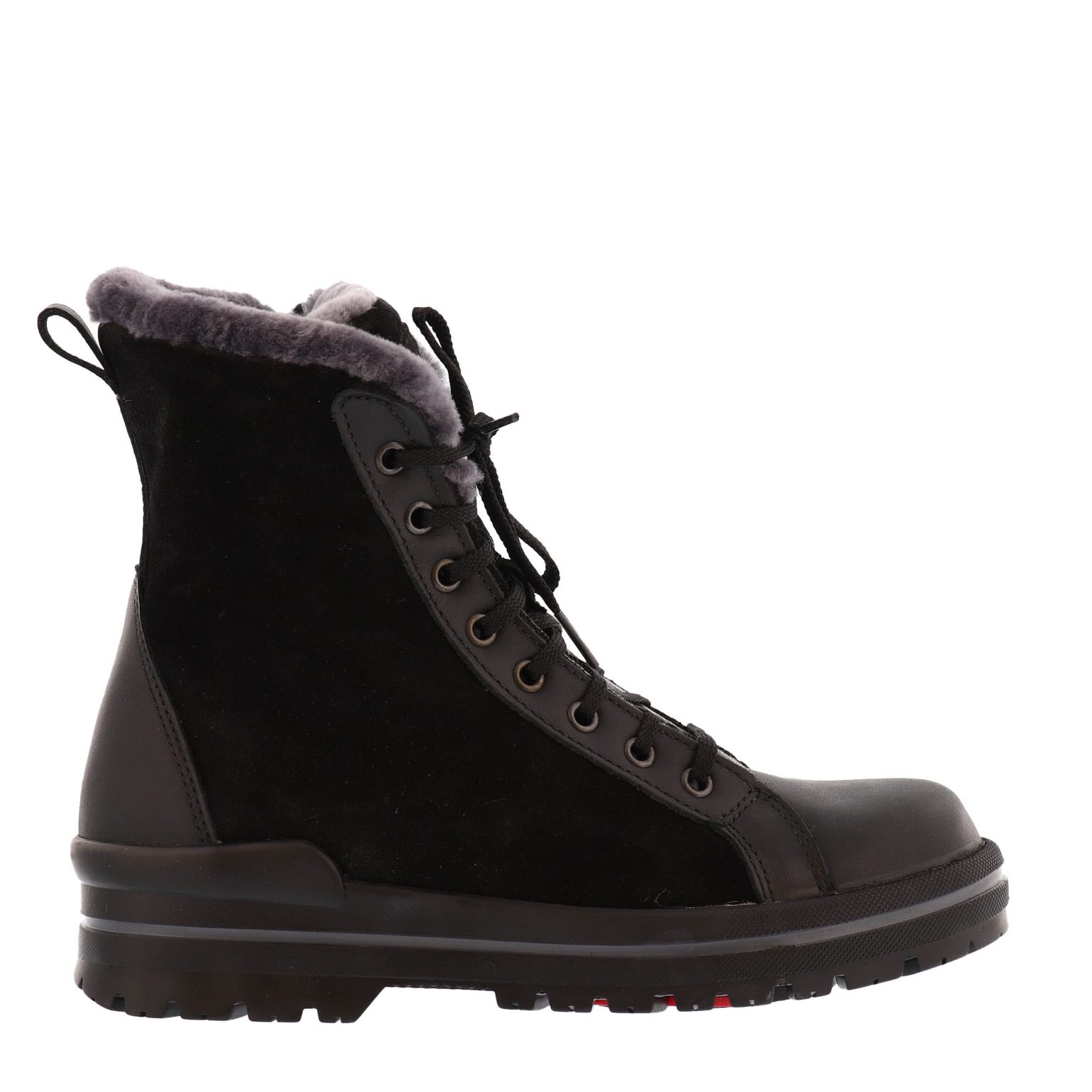 Olang Zaide Shearling Spike Boot - Kunitz Shoes