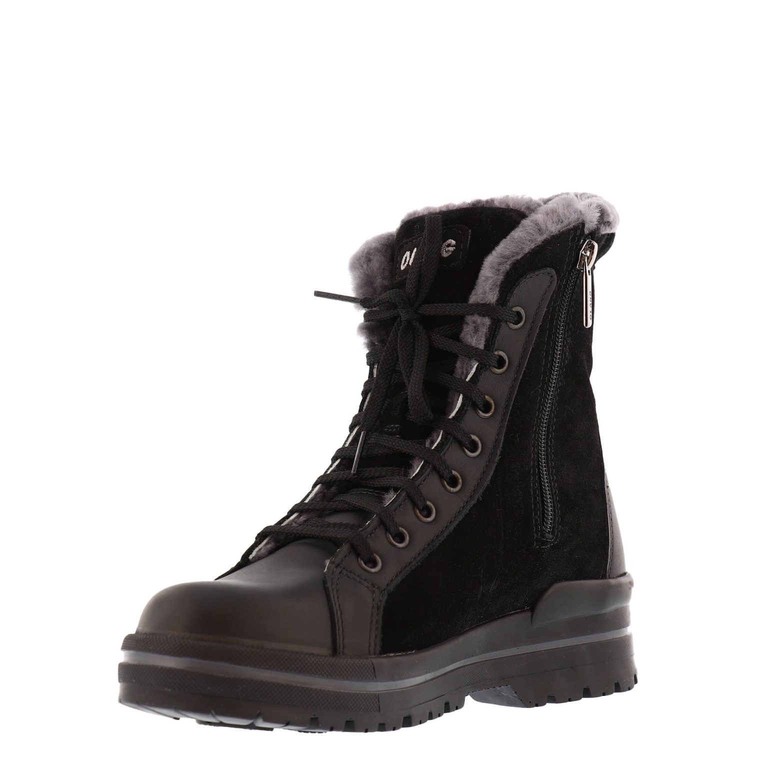 Olang Zaide Shearling Spike Boot - Kunitz Shoes