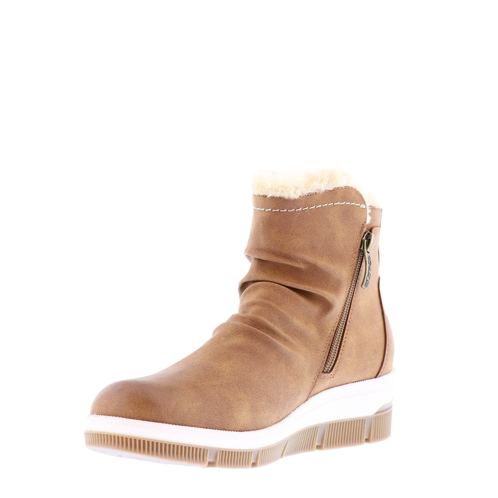 Relife Wo Irene Short Double Zip Boot - Kunitz Shoes