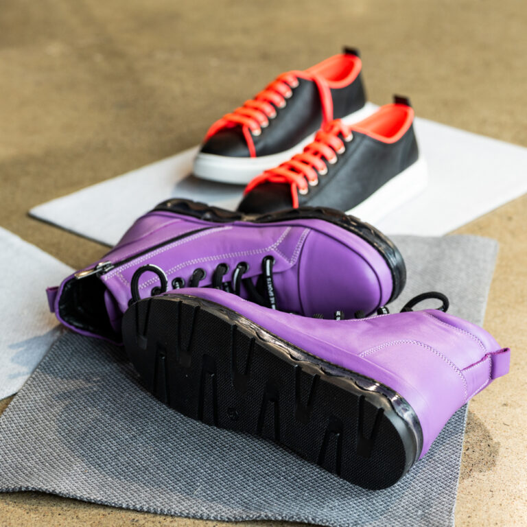 Kunitz Collection Carter Crest Hightops - Kunitz Shoes