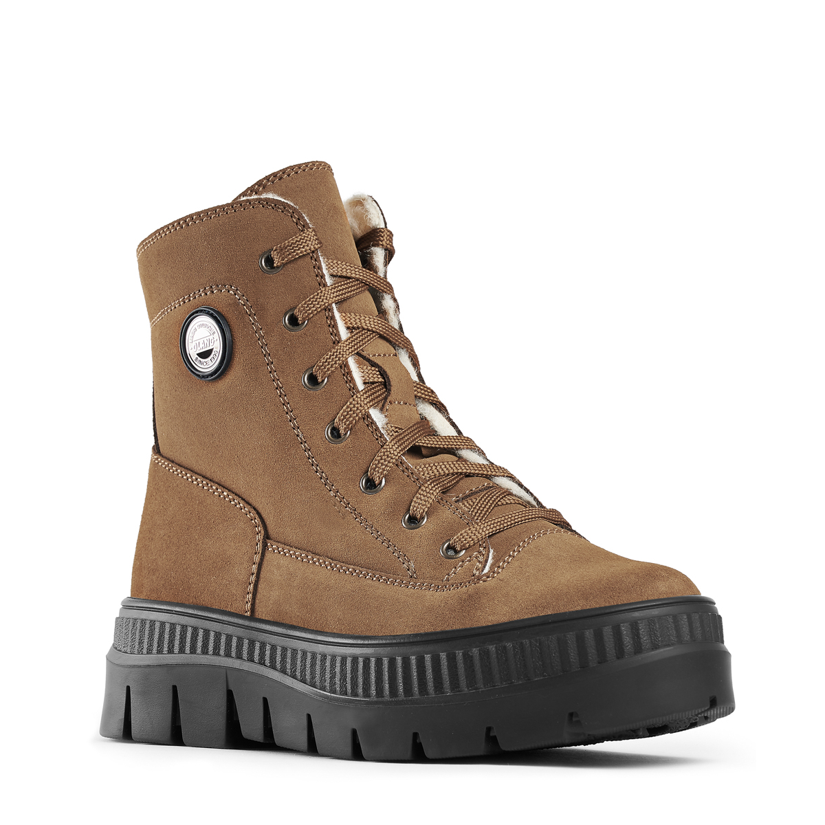 Olang Glee Mid Lace/zip Spike Boot - Kunitz Shoes