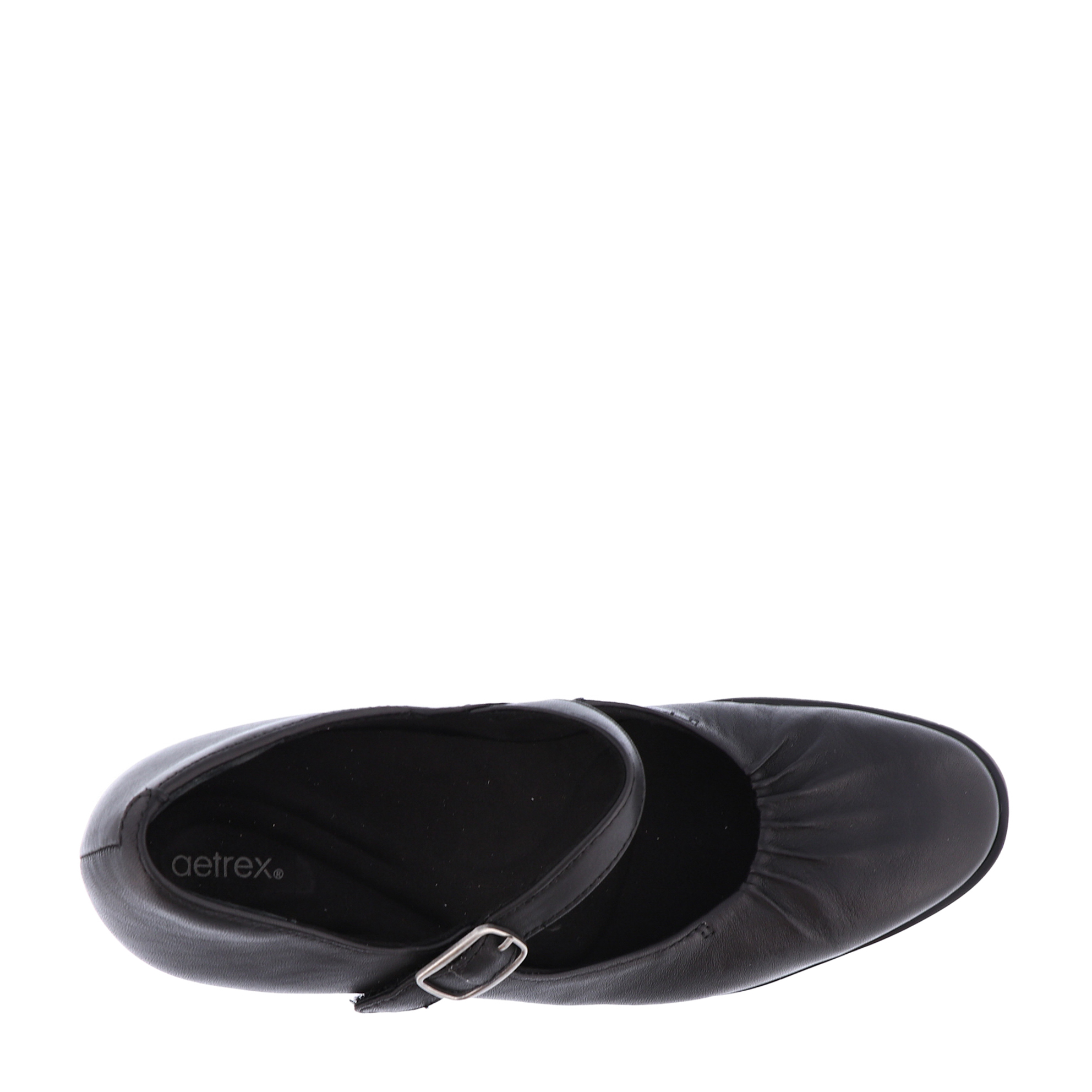Aetrex Sara Heeled Mj Shoe - Kunitz Shoes