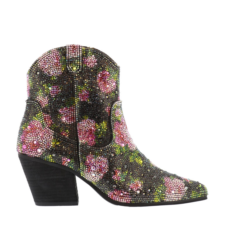 Django & Juliette Wagon Heeled Cowboy Boot - Kunitz Shoes