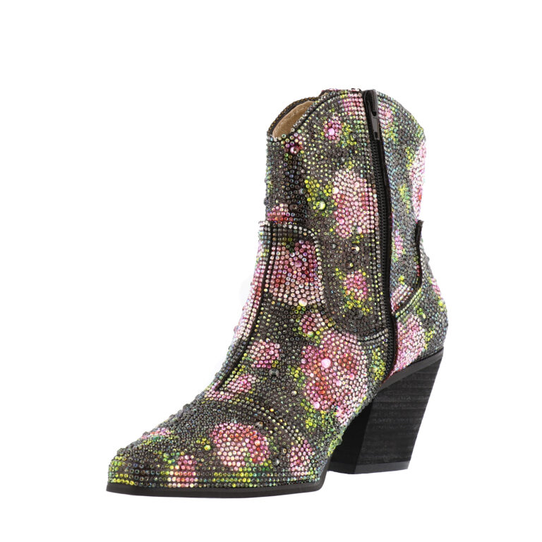 Django & Juliette Wagon Heeled Cowboy Boot - Kunitz Shoes