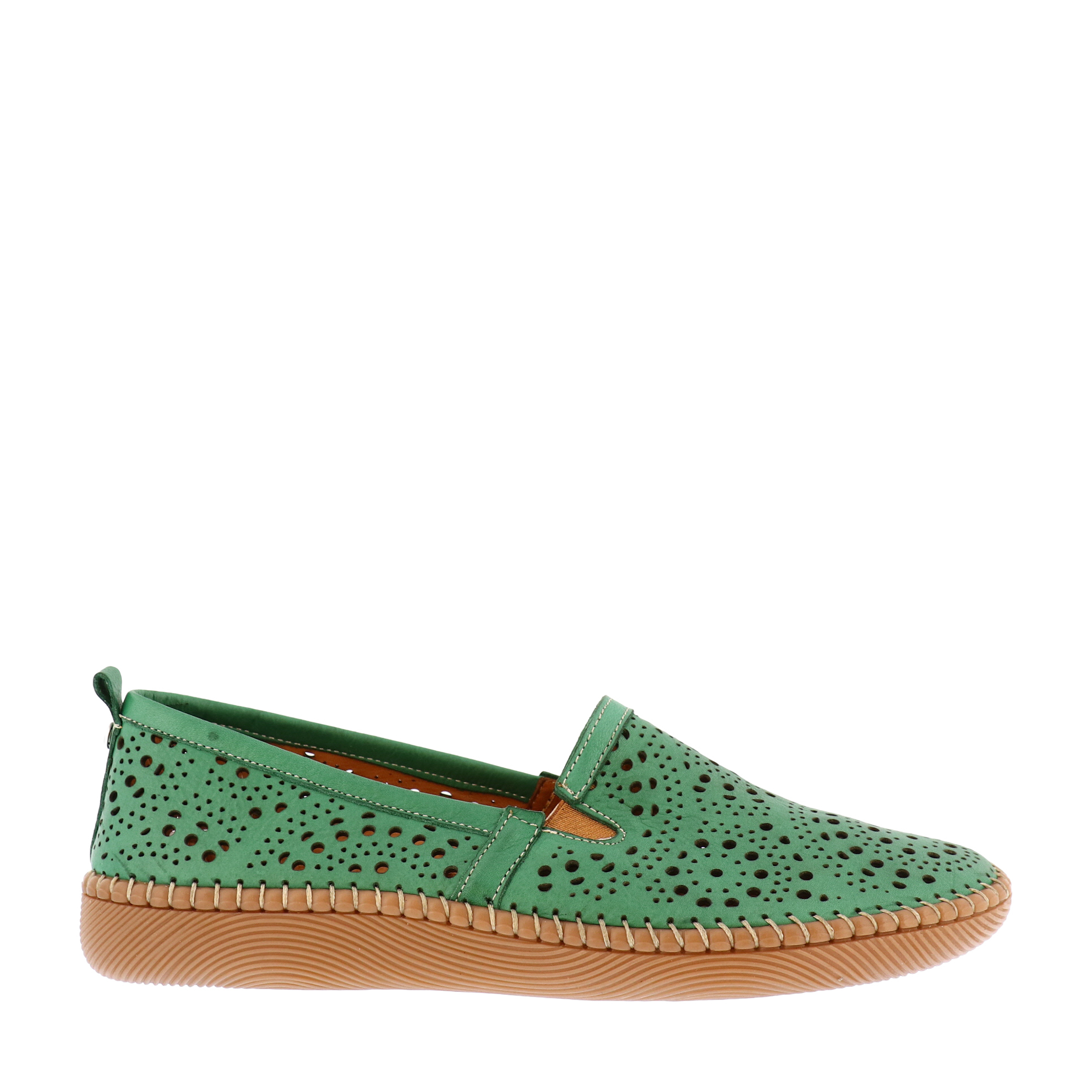 Kunitz Collection Lorelei Perf Slipon - Kunitz Shoes